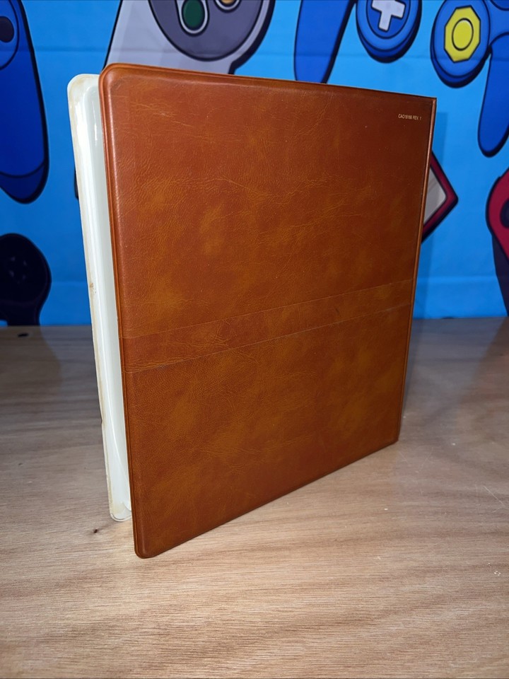 Atari 2600 - 8 Games Vintage Cartridge Storage Binders/Holder Case With ...