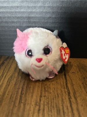 Ty Puffies/Beanie Balls MUFFIN the kitty cat 4" Birthdate January 7 | eBay