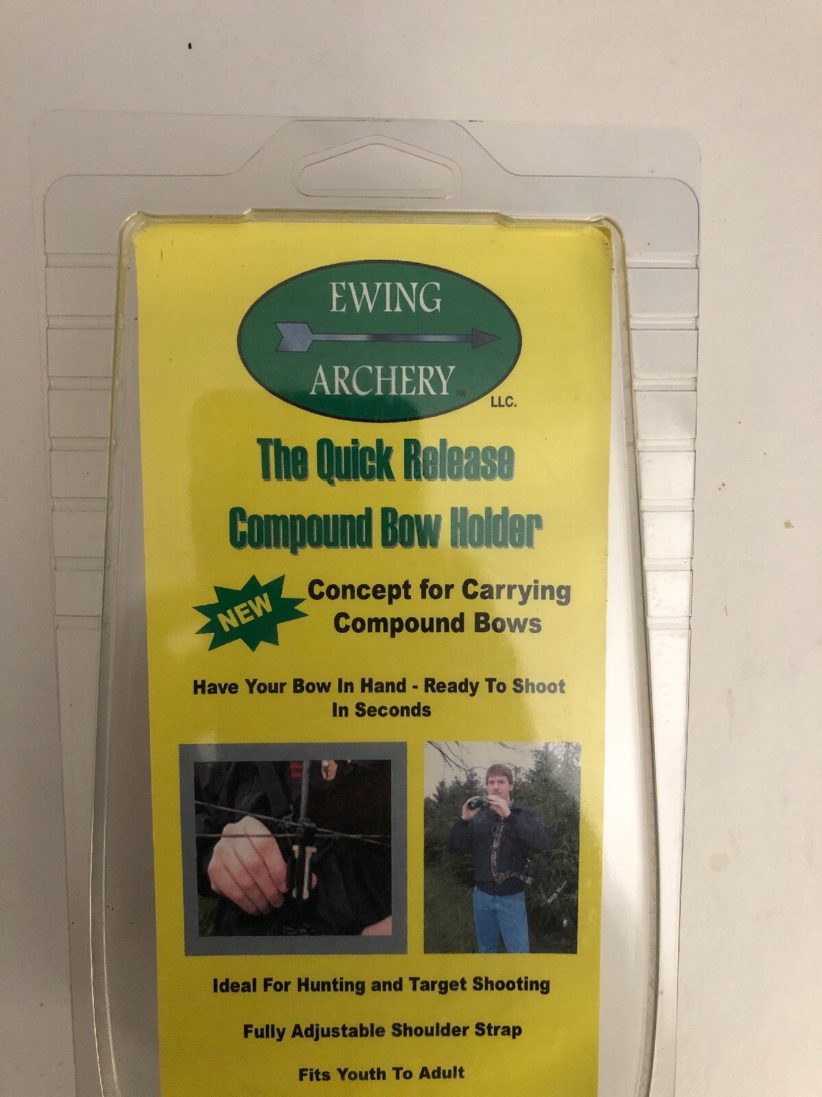 Ewing Archery The Quick Release Compound Bow Holder Hunting RARE ...