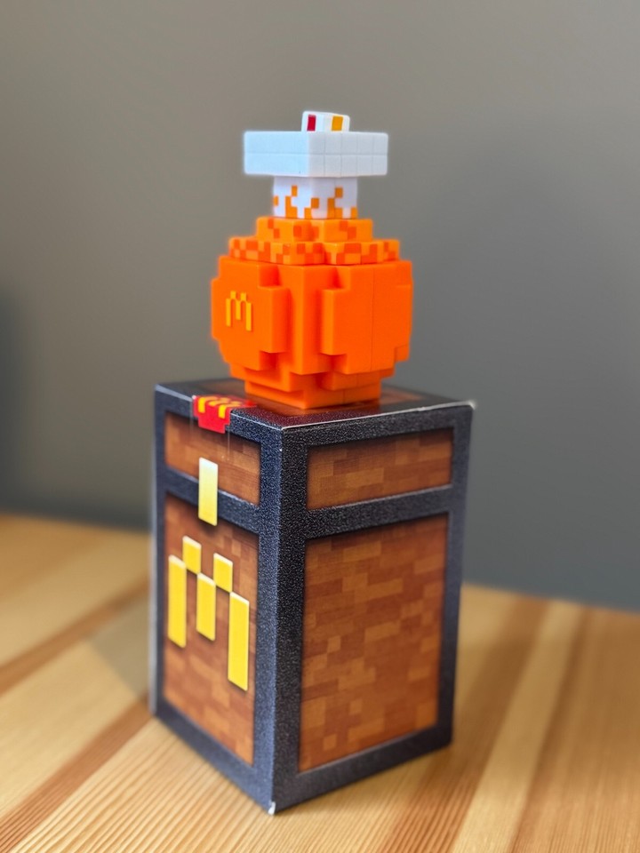 McDonald's Adult Happy Meal Minecraft Movie Soda Potion Toy New in Box ...