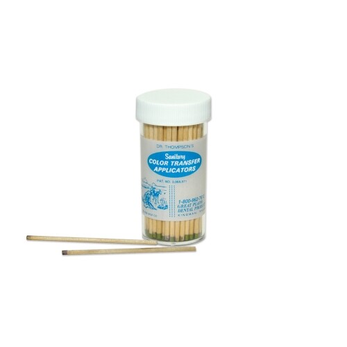 Dr. Thompson's Color Transfer Applicators 150/pk - Great Plains Dental ...
