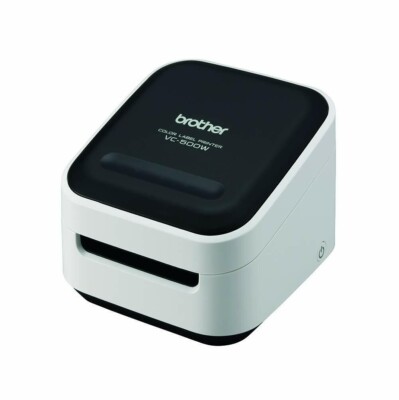 Brother thermal color label printer VC-500W full color printing ...