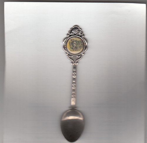 Money-Australian 50 Dollar Note-[Randa EPNS 1980s Spoon]-Souvenir-Spoon ...
