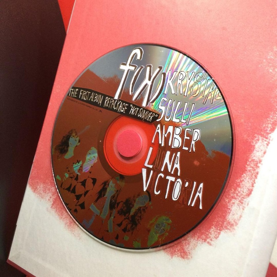 f(x) 4 Walls Random Jacket Ver Korea Press Edition & Hot summer Album ...