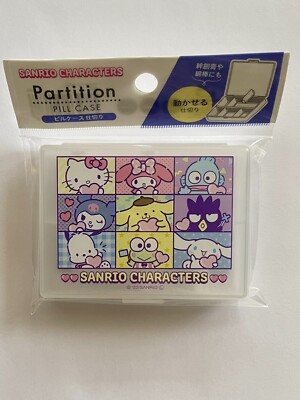 Sanrio x Daiso Hello Kitty Partition Pill Box Case - US seller | eBay