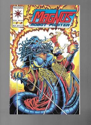 Magnus Robot Fighter #22 (Mar, 1993) Valiant by John Ostrander NM+ 9.6 ...