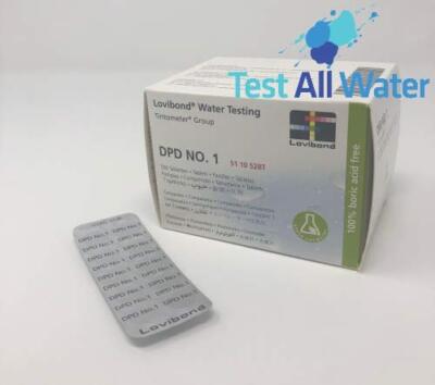 Lovibond DPD No.1 Water Testing Tablets- 500 tablets | eBay