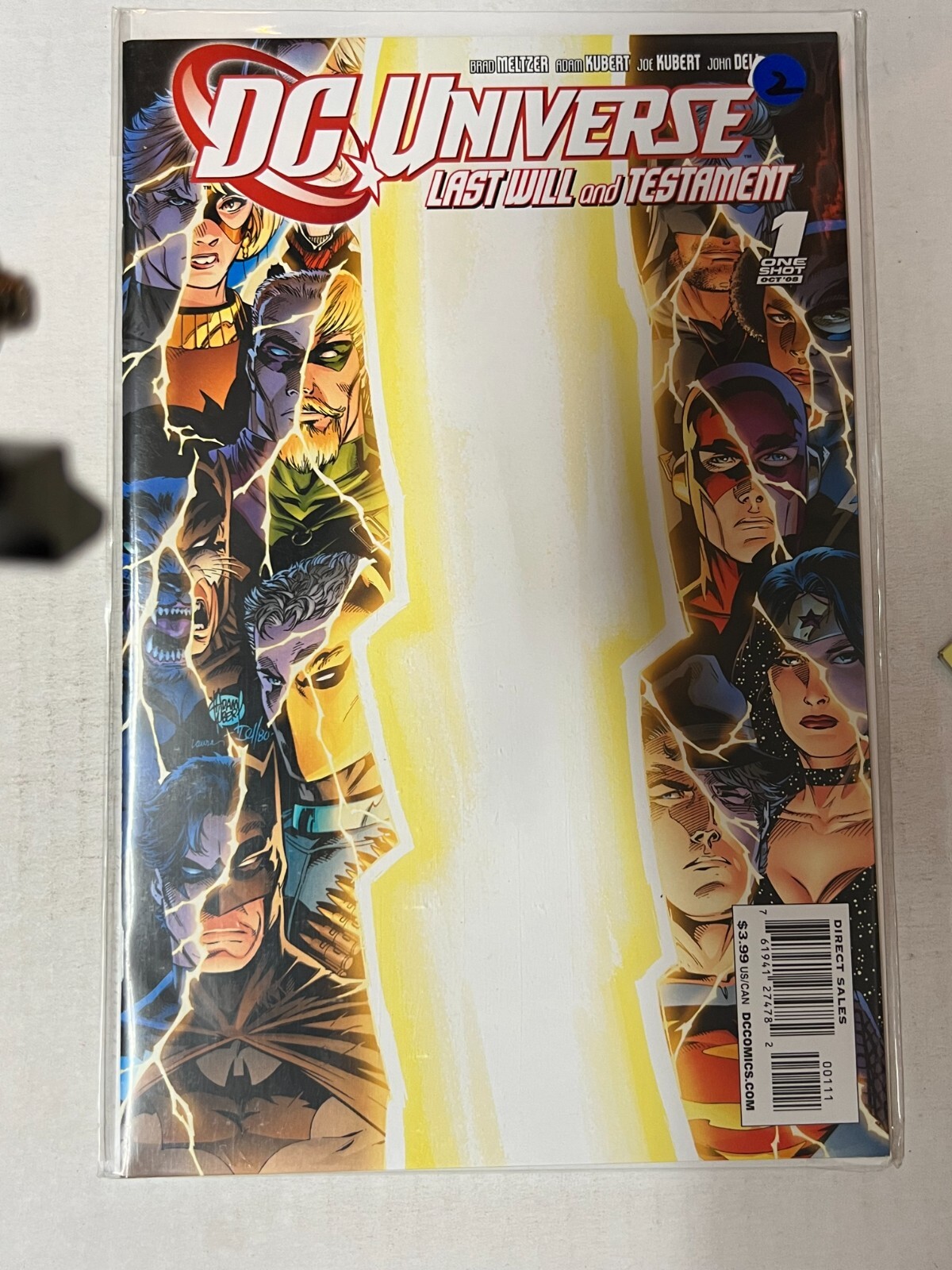 DC Universe Last Will and Testament #1 DC Comics 2008 | Combined ...