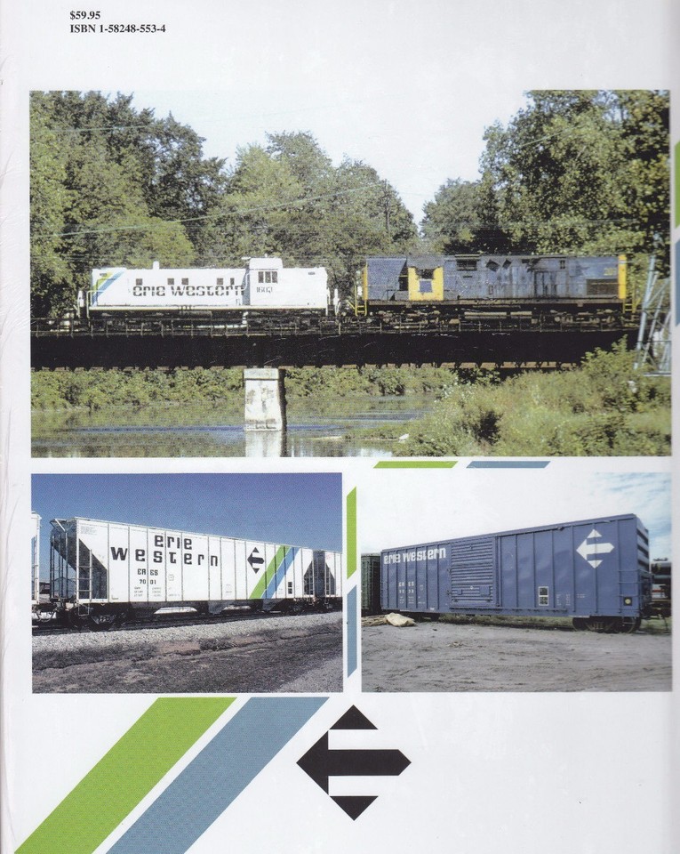 ERIE WESTERN in Color (includes Erie Lackawanna) -- (NEW BOOK) | eBay