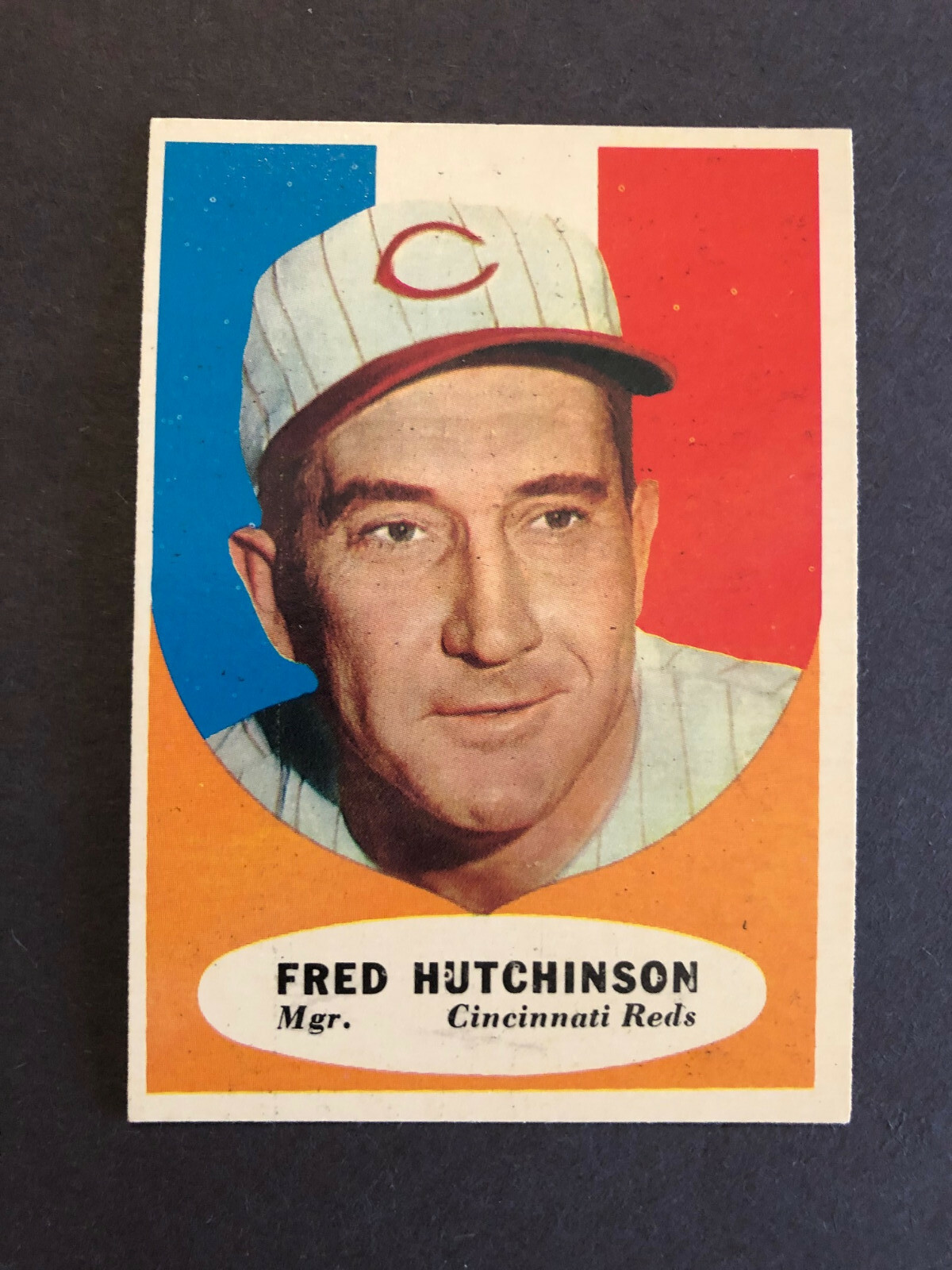 1961 Topps Fred Hutchinson #135 - Tigers, Reds manager - EX/MT-NM | eBay