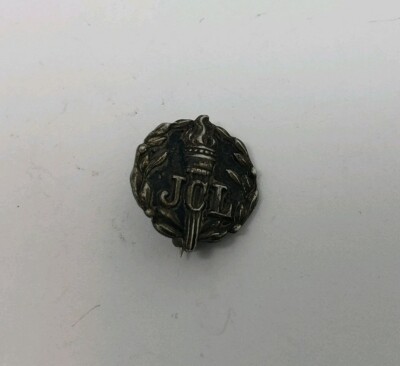 VINTAGE STERLING SILVER JCL PIN | eBay