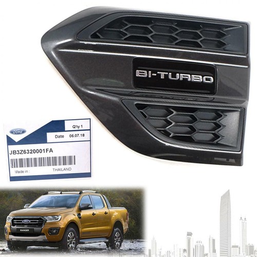 2018-2019 Ford Ranger Side Vent Air Flow Fender Bi-Turbo Gray Lh | eBay ...