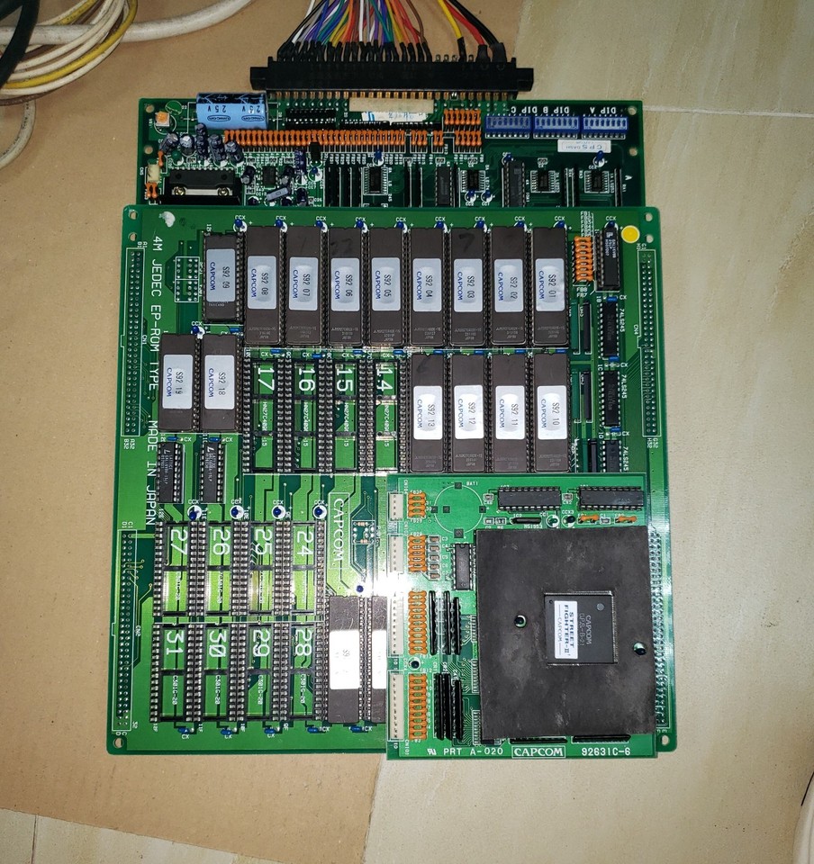 Street Fighter 2 Champion Edition CPS Board PCB Arcade Video Game ...