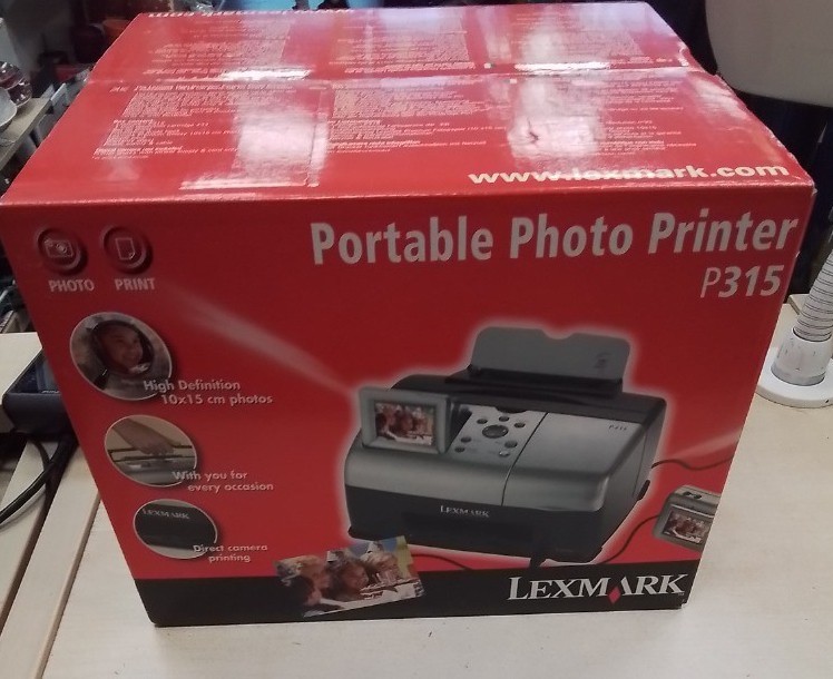 Lexmark Portable Photo Printer P315 with 200 A4 Sheets - Brand New in ...