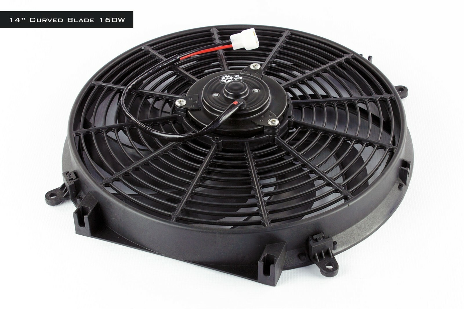 Stoney Racing 8"-16" 80W-160W Electric Car Radiator Fan 12V Slimline ...