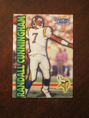Randall Cunningham 1999 Kenner Starting Lineup Card - Minnesota Vikings ...