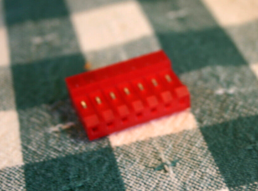 NOS Lot of 90 AMP MTA-100 Female Rectangular Receptacle IDC Connector 7 ...