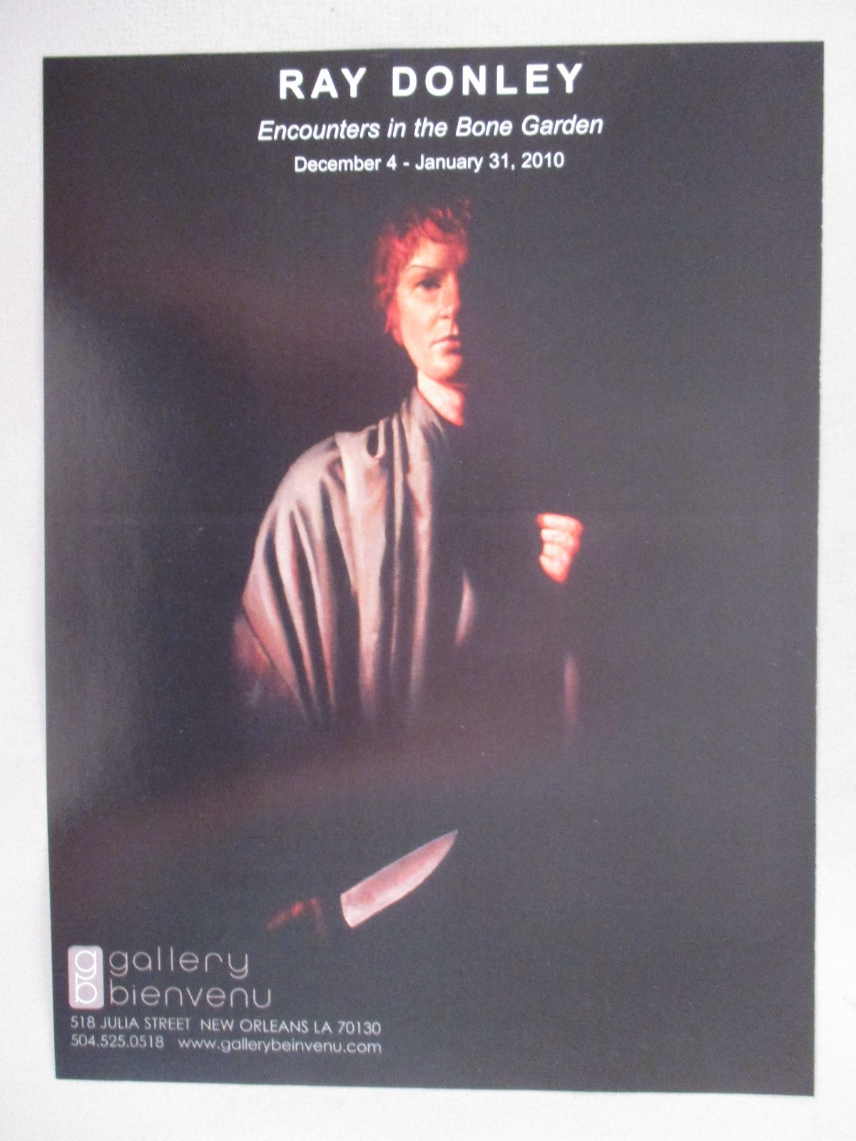 Ray Donley Art Gallery Exhibit PRINT AD - 2009 | eBay