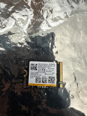 Samsung 256GB PM9C1a SSD M.2 NVMe Solid State Drive MZ-9L8256C Dell ...