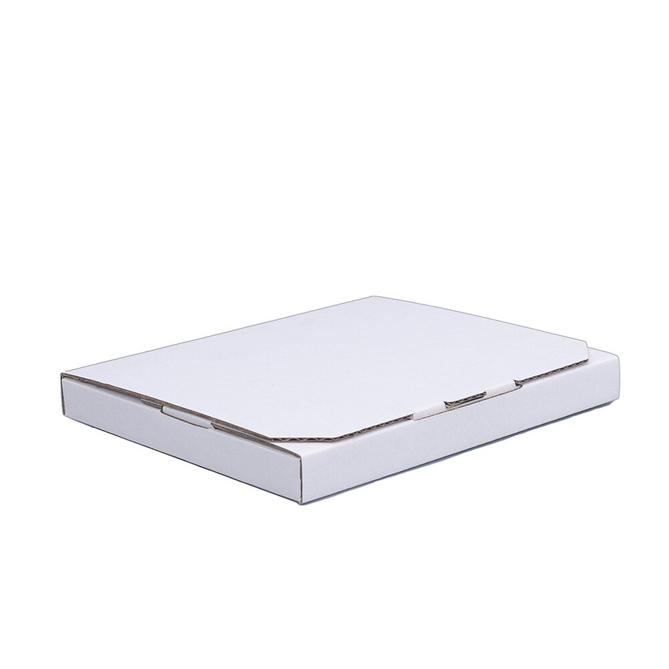 1100x Mailing Box 152 x 132 x 16mm Superflat White CD DVD Rigid Mailer ...
