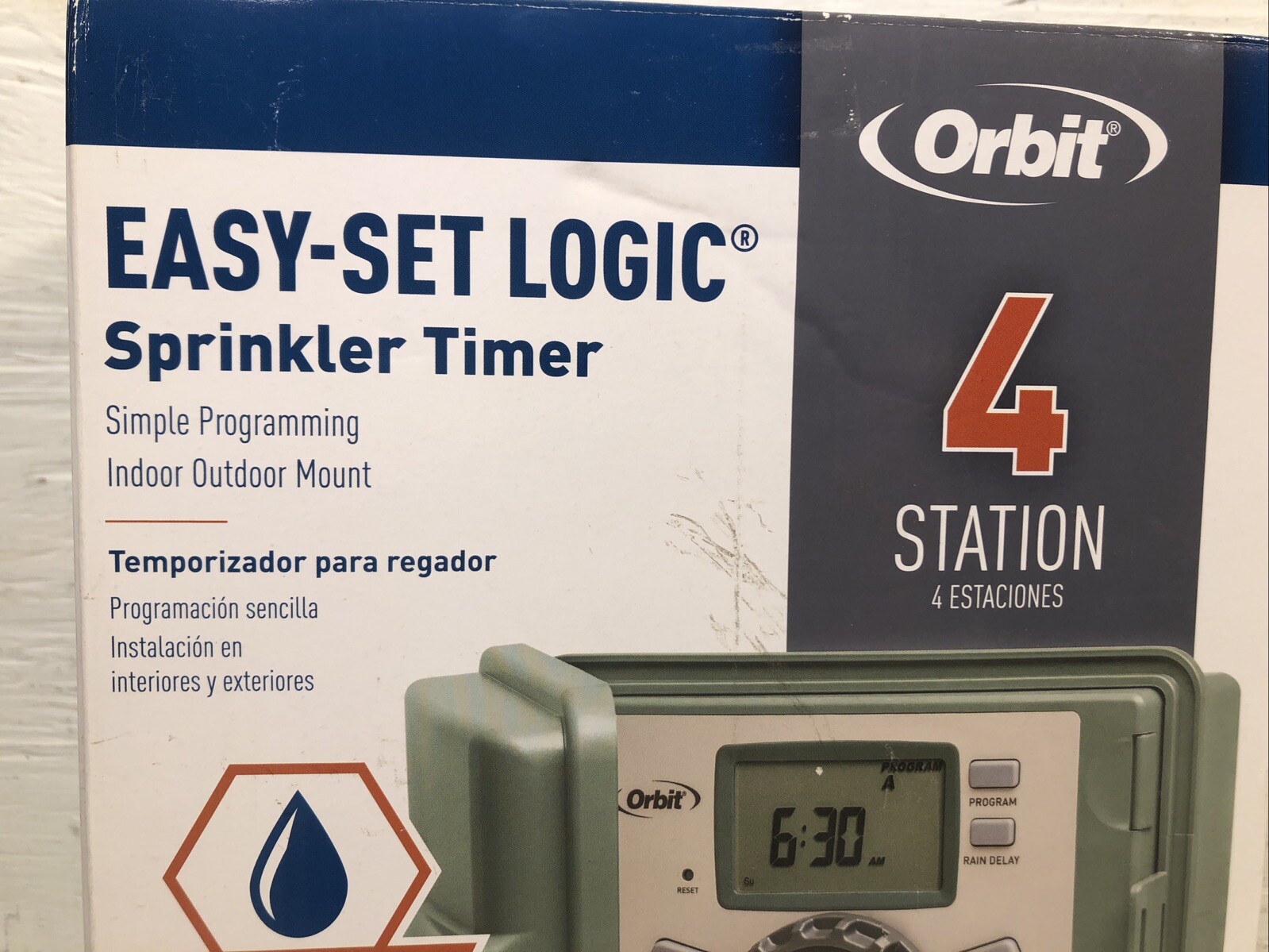 Orbit 57894 4-Station Outdoor Swing Panel Sprinkler System for sale online | eBay