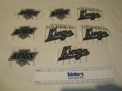 Los Angeles Kings NHL Hockey Cotton Pre-Washed Fabric Iron-On Patches ...