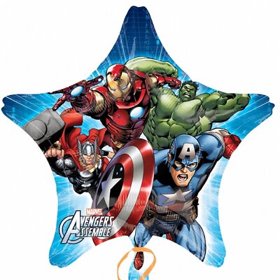 XL 32" Marvel Avengers Mylar Foil Balloon Superhero Team Party Event ...