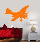 Wall Sticker Airplane Aviation Flying Sky Decor for Room Vinyl Decal ...
