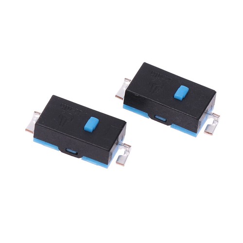 2Pcs Blue dot Mini Two-Legged Mouse Micro Switch For Logitech M905 Side ...