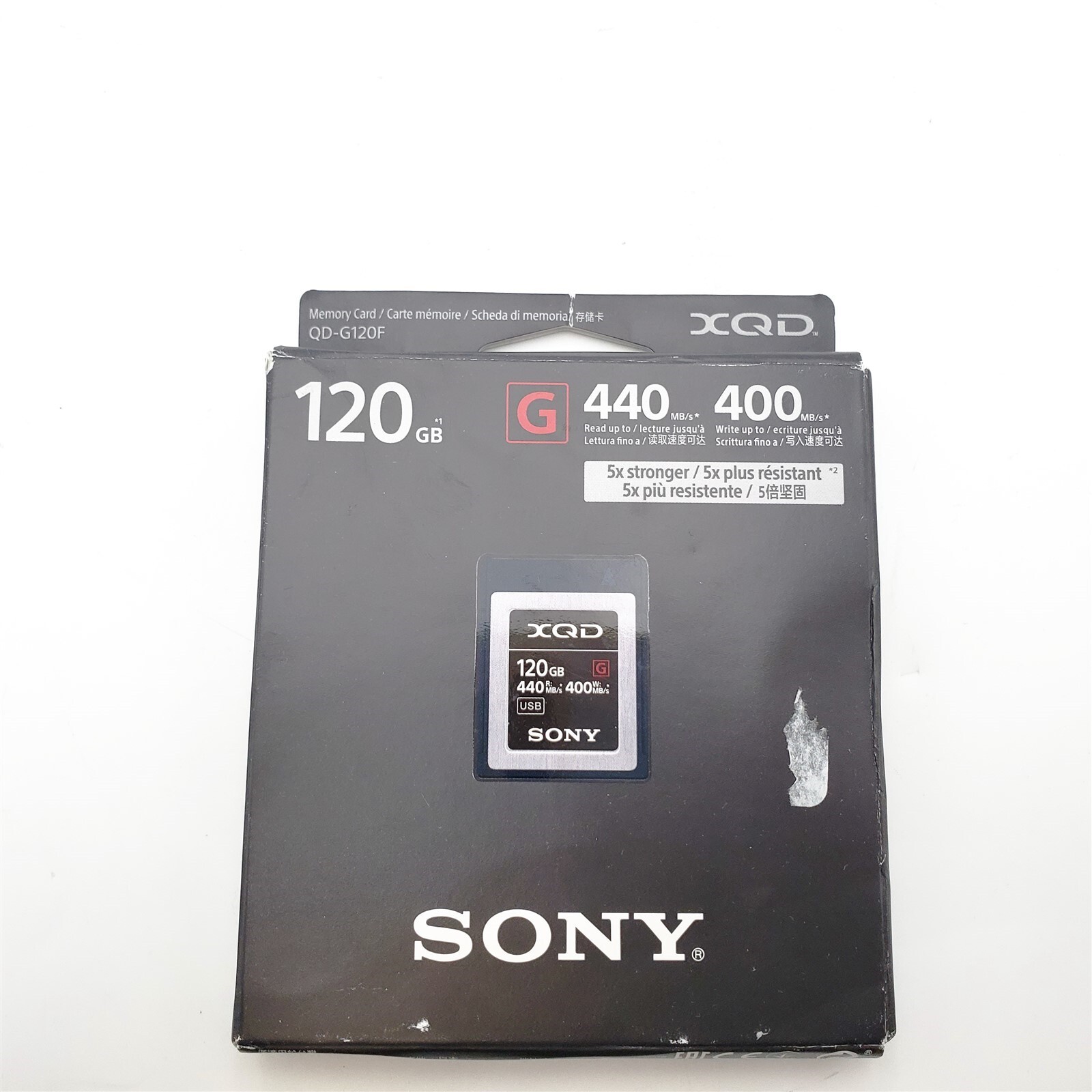 Sony Professional XQD G-Series 120GB Memory Card (QD-G120F) 27242913851 ...