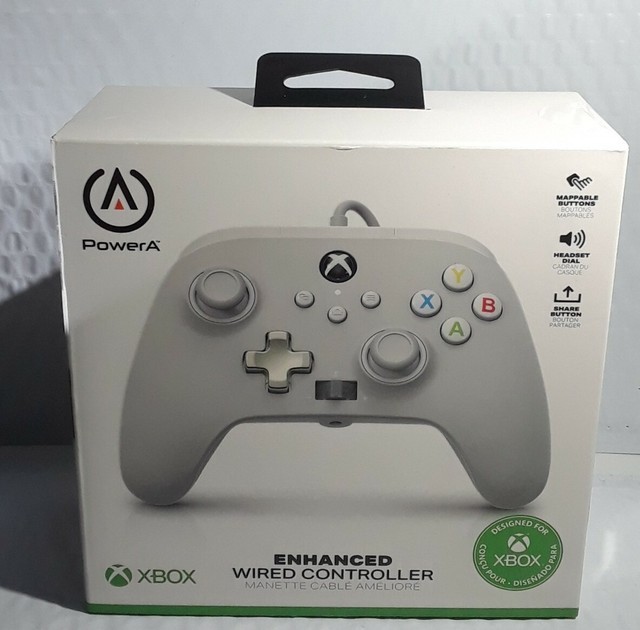 PowerA Enhanced Wired Xbox Controller Mist White for sale online | eBay