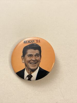 Vintage Reagan 84 1984 President Pin Pinback Button PB37E | eBay