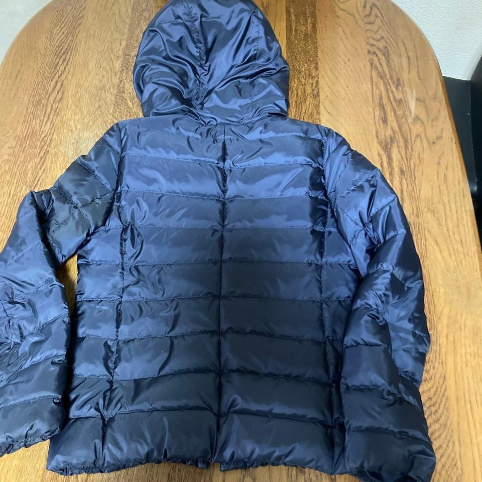 Burberry Blue Label Down Jacket Navy Size 40 From Japan | eBay UK