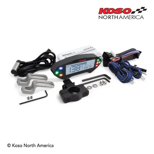 Koso Black DB01RN Multi Function Gauge Meter Harley Sportster 883 ...