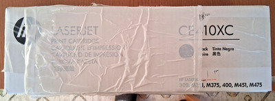 Genuine HP LaserJet CE410XC (HP 410X) Black Toner Cartridge | eBay