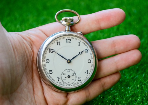 1940's Vintage GERMAN Military Mechanical Pocket watch | eBay