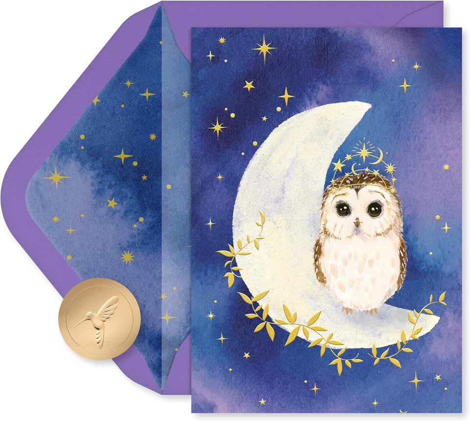 14-Count Blank Cards with Envelopes (Celestial Owl) | eBay
