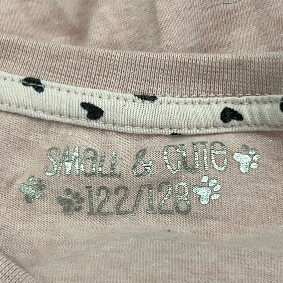 Small & Cute, Kleid, Größe: 122/128, Pink, Baumwolle/Polyester, Print ...