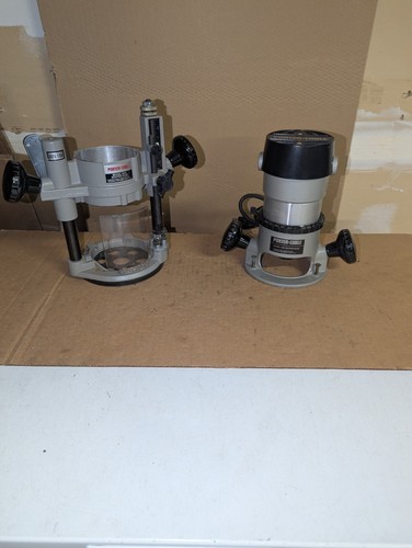 Porter Cable 6902 Heavy Duty Router w/ Model 1001 & 6931 Base Made In ...