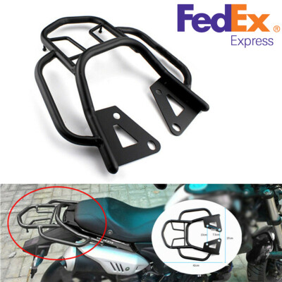 Motorcycle Rear Shelf Scooter Refitted Box Tail Fin Luggage Rack Set ...