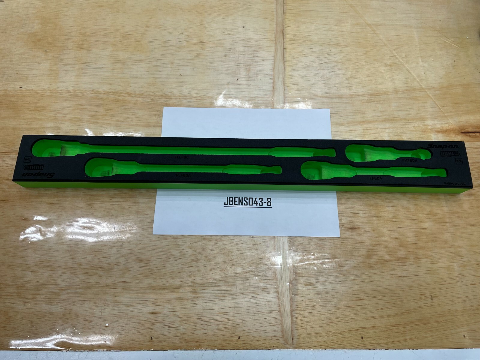 Snap-on Tools GREEN FOAM ONLY FLLF80 FLF80A FF80A FKF80A Ratchets ...