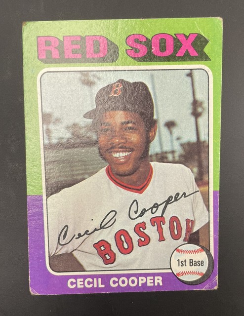 1975 Topps - #489 Cecil Cooper for sale online | eBay
