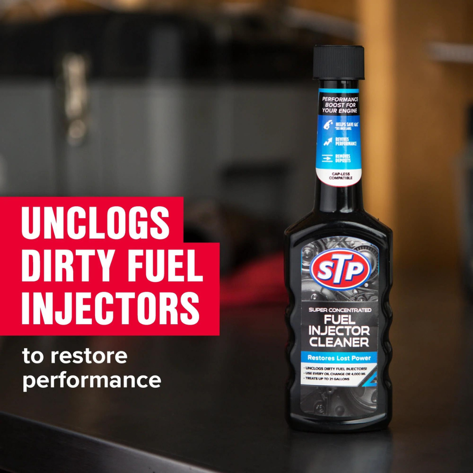 4Pcs STP Super Concentrated Fuel Injector Cleaner - 5.25 fl oz Best ...