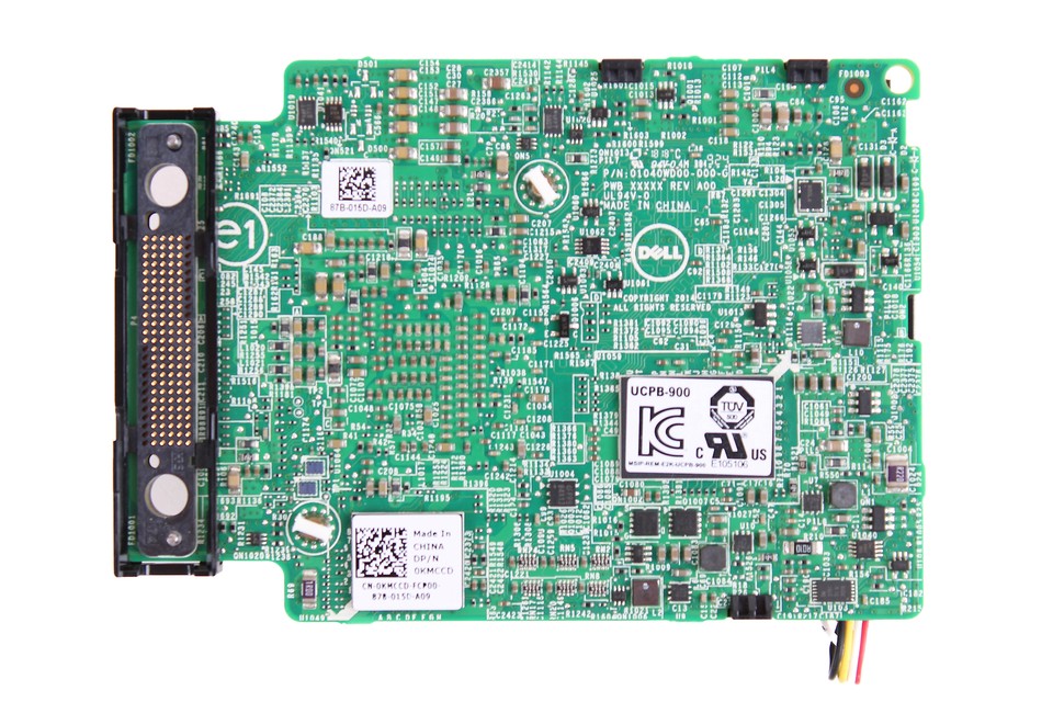 Dell PERC H730 12Gbps Mini Mono RAID Card 1GB NVRAM Cache + Battery ...