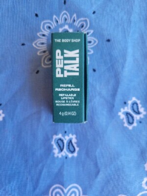 The Body Shop Pep Talk Lip stick Refill Live Loud color Vegan Refill | eBay