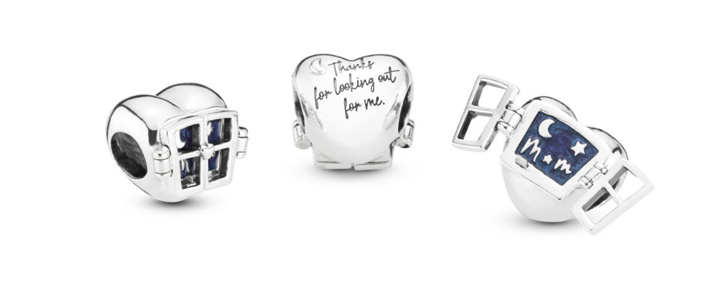 New! Pandora Window Heart Charm | eBay