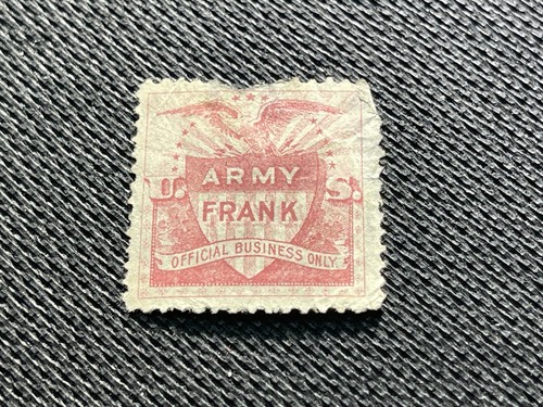 US Local Spanish American War Red Army Frank Stamp with 4 Margins MH | eBay