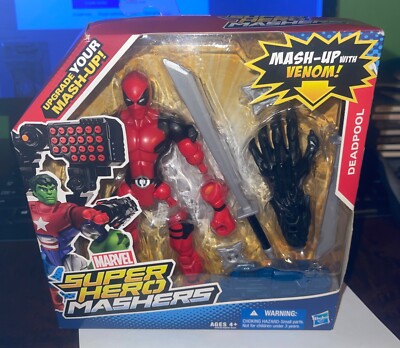 Marvel Super Hero Mashers Deadpool w/ Venom arm mash-up! | eBay