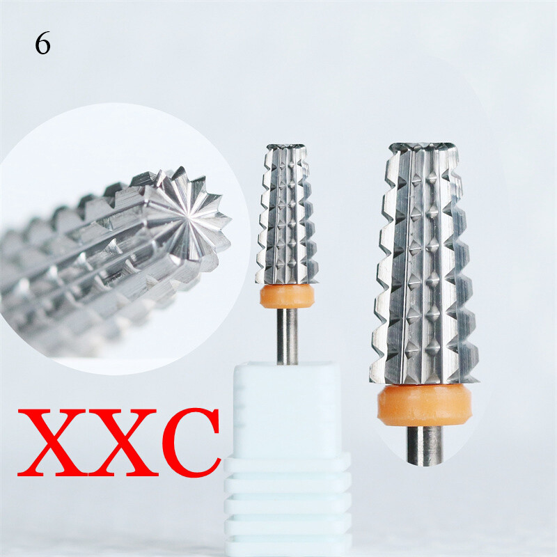 Electric Rotary File Drill Bits Head Manicure Ceramic Carbide Nail Art ...