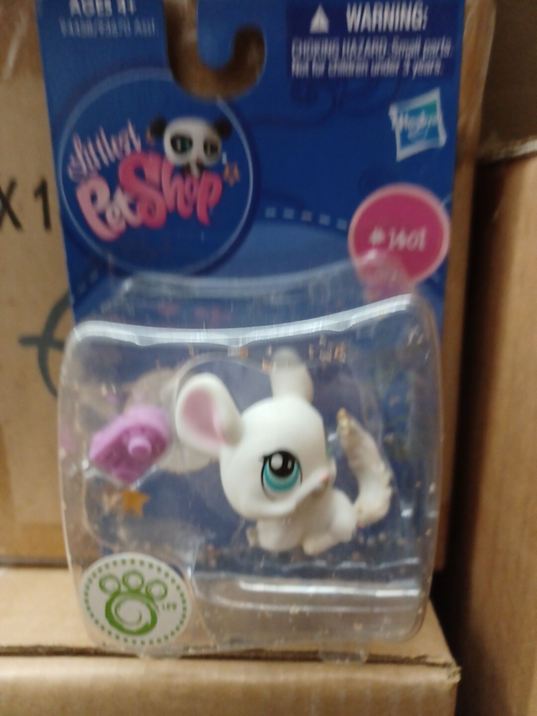 New Littlest Pet Shop Collector Pets CHINCHILLA LPS #1401 Retired New ...